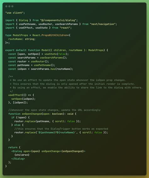 Opening And Closing Modals With Nextjs App Router And React Server