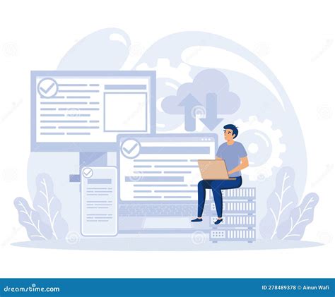 Application Service Concept Saas Technology Packaged Software Decentralized Application