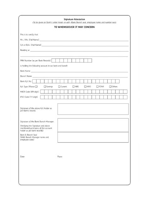 Instapdf In Axis Bank Signature Verification Form 972 Pdf