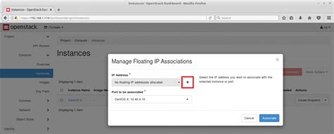How To Launch An Openstack Instance Using Horizon Dashboard