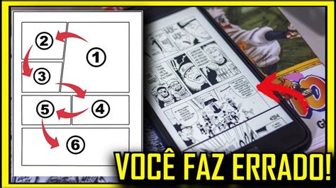 Como Ler Manga Da Maneira Correta Youtube