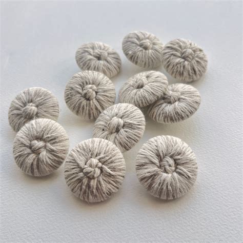 Passementerie Cord Buttons In 5 Sizes Kleins Haberdashery