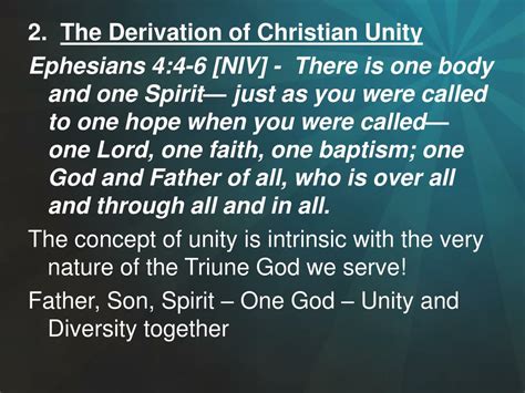PPT - Walking Together in Unity Ephesians 4:1-6 PowerPoint Presentation - ID:2032494