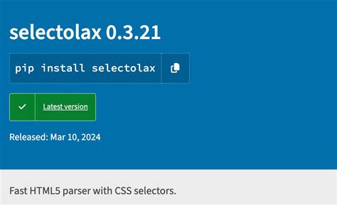 Ekky Armandi On Linkedin Alternative Html Parsing Library To Beautifulsoup