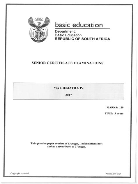 Mathematics P2 May June 2017 Eng Pdf