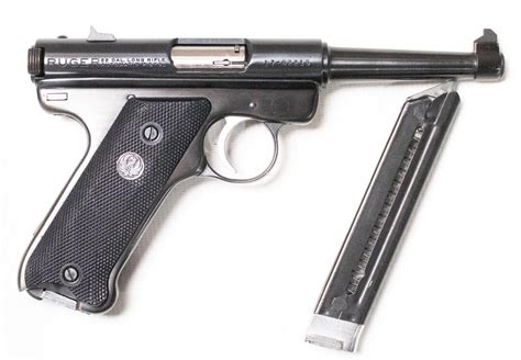 Ruger Standard Pistol 22lr Used Semi Auto Pistol With Extra Magazine