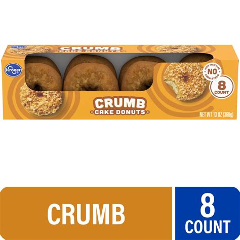 Kroger® Crumb Cake Donuts 8 Ct 13 Oz King Soopers