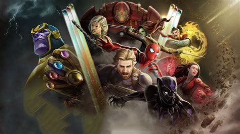 Avengers Infinity War Marvel Contest Of Champions Wallpaper Hd Games