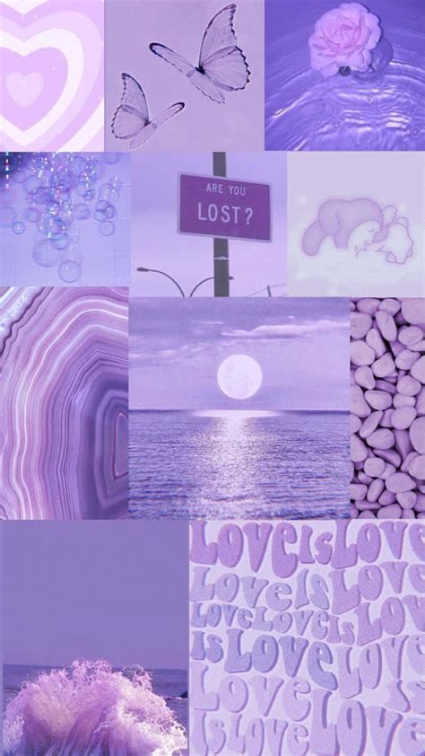 100 Soft Purple Aesthetic Wallpapers