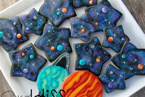 Sugarbliss Galaxy Sugarbliss Cookies デコレーションクッキー 宇宙パーティー スイーツ 可愛い