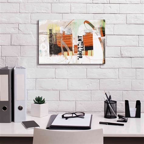Ivy Bronx Brillliant On Canvas By Delores Naskrent Print Wayfair