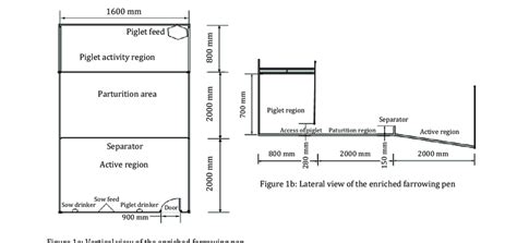 Structure Of The Enriched Farrowing Pen Download Scientific Diagram