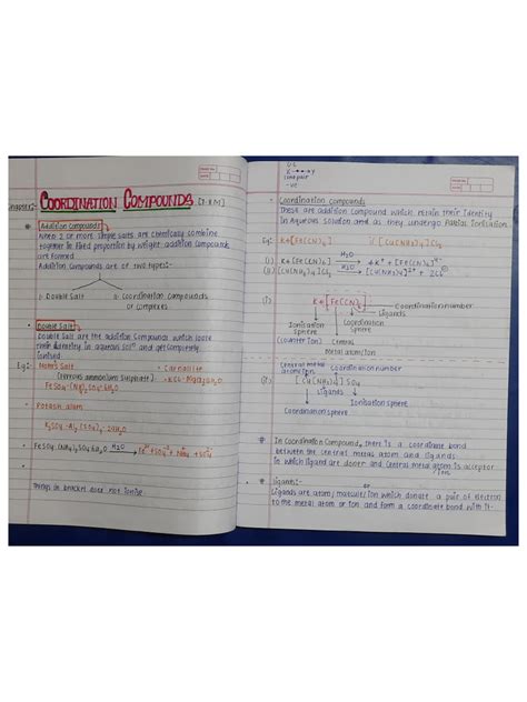 Coordination Compound Pdf