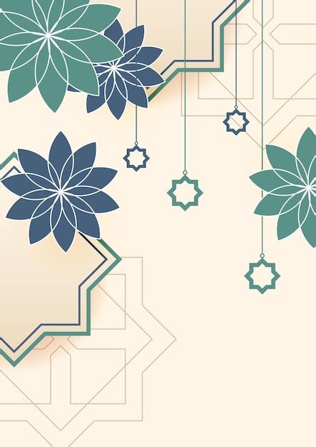 모스크 아랍어 패턴 랜턴 문과 초승달이 있는 세련된 이슬람 포스터 배경 인사말 카드 포스터 배너 초대 브로셔 라마단 이드 아드하 이프타르 초대에 사용할 수 있습니다