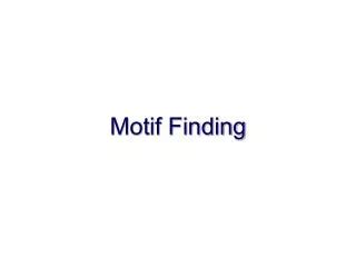 PPT Motif Finding PowerPoint Presentation Free Download ID