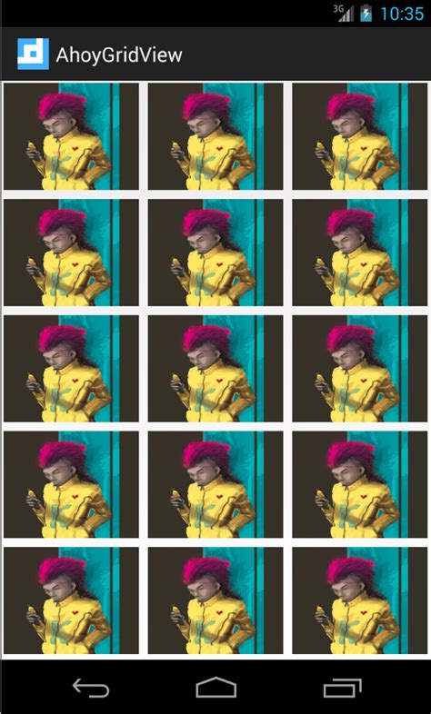 การทำ GridView บน Android แบบงายๆ