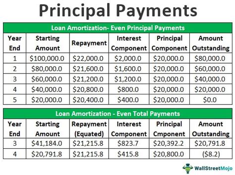 Principal Payment Definition Formula Examples Types