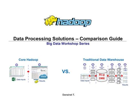 Big Data Hadooop Analytic And Data Warehouse Comparison Guide Ppt