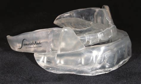 Photograph Of Upper And Lower Plates Of The Mandibular Advancement