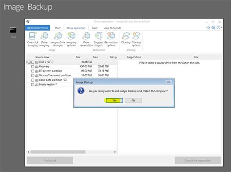 Restore Image Backup Using 192 Or Newer Boot Disk Novabackup Support