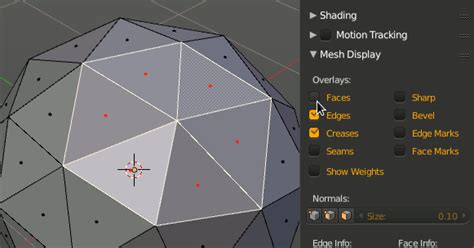 customization selected face color not updating in user interface