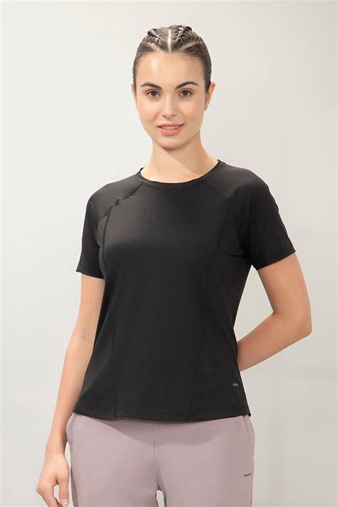 Buy Energize Active Flex Tee Black Amanté