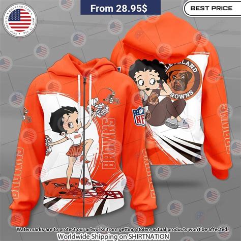Betty Boop Cleveland Browns Shirt • Shirtnation Shop Trending T