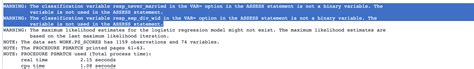 Solved Proc Psmatchassess Statement Not Recognizing A Binary Variable