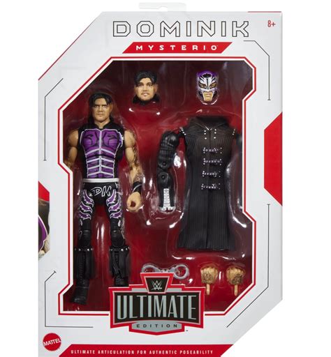Wwe Ultimate Edition Wave 23 Dominik Mysterio Action Figure Hidden Temple Toys