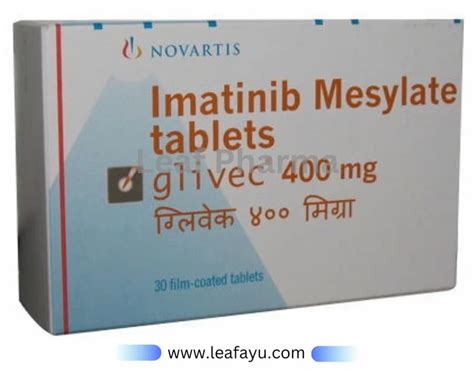 Glivec 400 Mg Imatinib Mesylate Tablets At ₹ 1580 Stripe In Surat Id 2853141580548