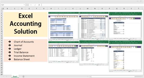All Excel Accounting And Bookkeeping Solution Template With Basic Accounting Excel Formulas