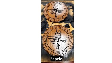 Aetc Instructor Badge Air Education And Training Command Instructor