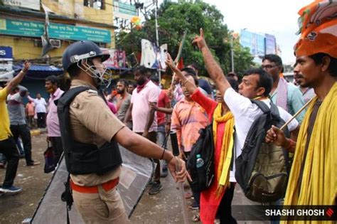 Bjp Launches Nabanna Abhiyan In Kolkata Prominent Leaders Detained