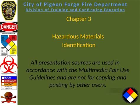 Pptx Chapter 3 Hazardous Materials Identification Dokumentips