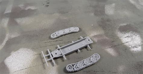 Antons Wargame Blog Building The 1 100 Zvezda Sdkfz 251