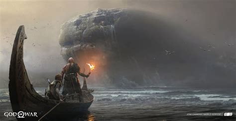 Jormungandr Concept Art For God Of War Rmegalophobia