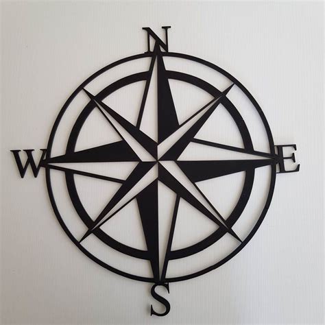 🧭 Decorative Compass Rose・free Stl File For ・cults
