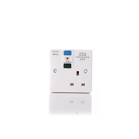China Rcd Single Power Switch Socket For Wall Sockets And Switches