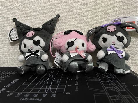 マイメロディ・クロミ ハートの眼帯マスコット 全3種 メルカリ
