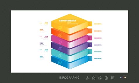 Infographie Dentreprise Graphique Avec 6 étapes Options Sections