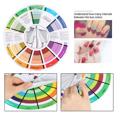 Buy 23 5cm Color Wheel Creative Color Wheel Color Mixing Pocket Guide
