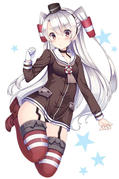 Safebooru 1girl Amatsukaze Kantai Collection Black Panties Brown