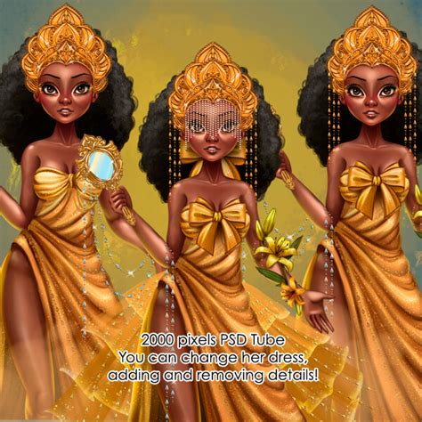 Oshun Queen Uriels Art And Psp Tube Store