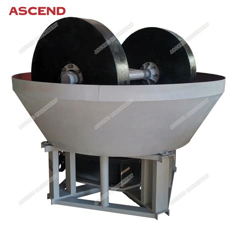 China Gold Ore Grinding Wet Pan Mill Machine Factory And Suppliers Ascend