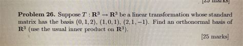 Solved Problem Suppose T R R Be A Linear Chegg Com