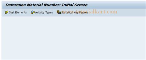 OKI SAP Tcode Determine Activity Number Entry Transaction Code
