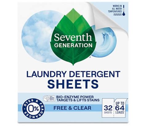 Seventh Generation Laundry Detergent Sheets Only 6 74 Shipped Reg 15 Money Saving Mom®
