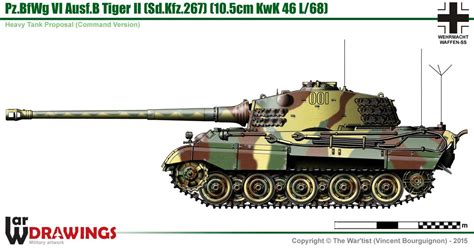 Pz Bfwg Vi Ausf B Tiger 2 Sd Kfz 267