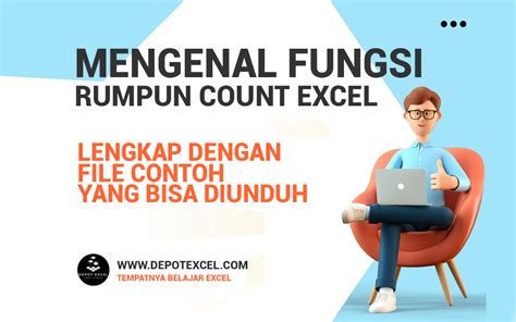 Contoh Dan Penjelasan Fungsi Count Excel Dan Variannya Depot Excel
