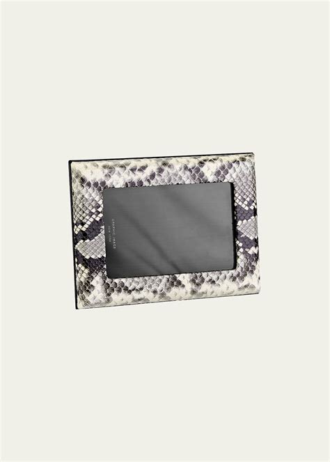 Graphic Image Python Frame 4x6 Bergdorf Goodman
